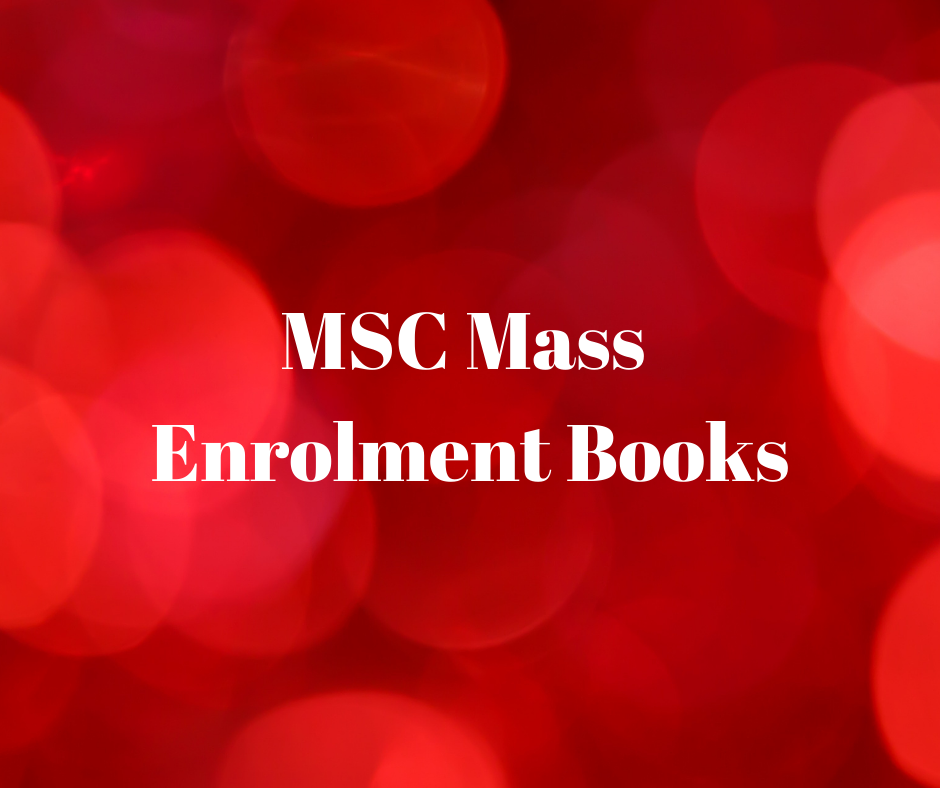 Notice of changes to our online Mass enrolment books - MSC Missions News
