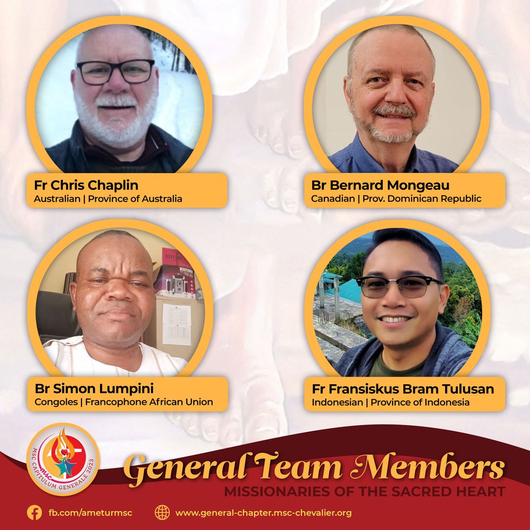 Congratulations to our Newly Elected General Assistants - MSC Missions News